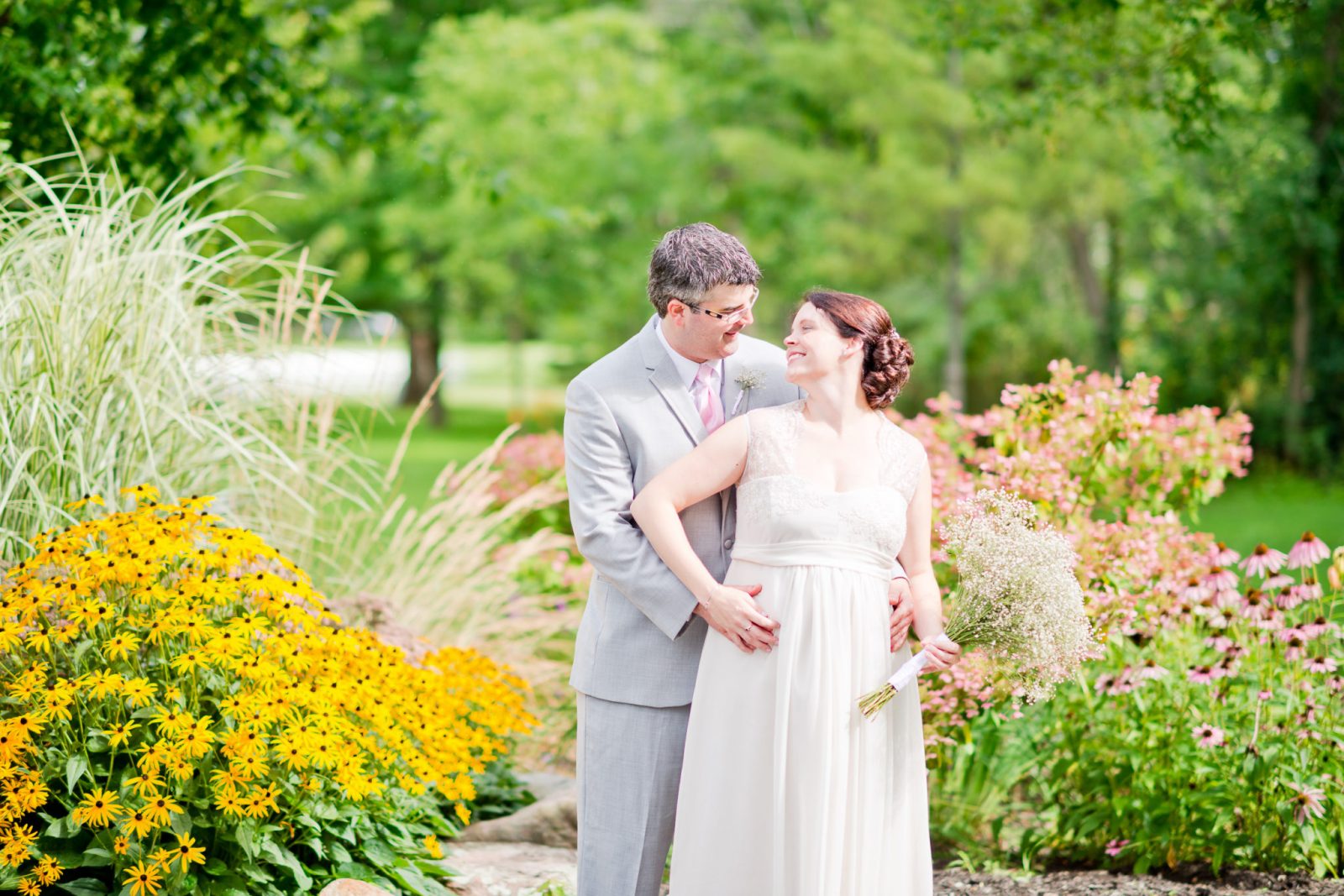 Pink & Grey Stewart Park Perth Wedding | Marlee + Bryan