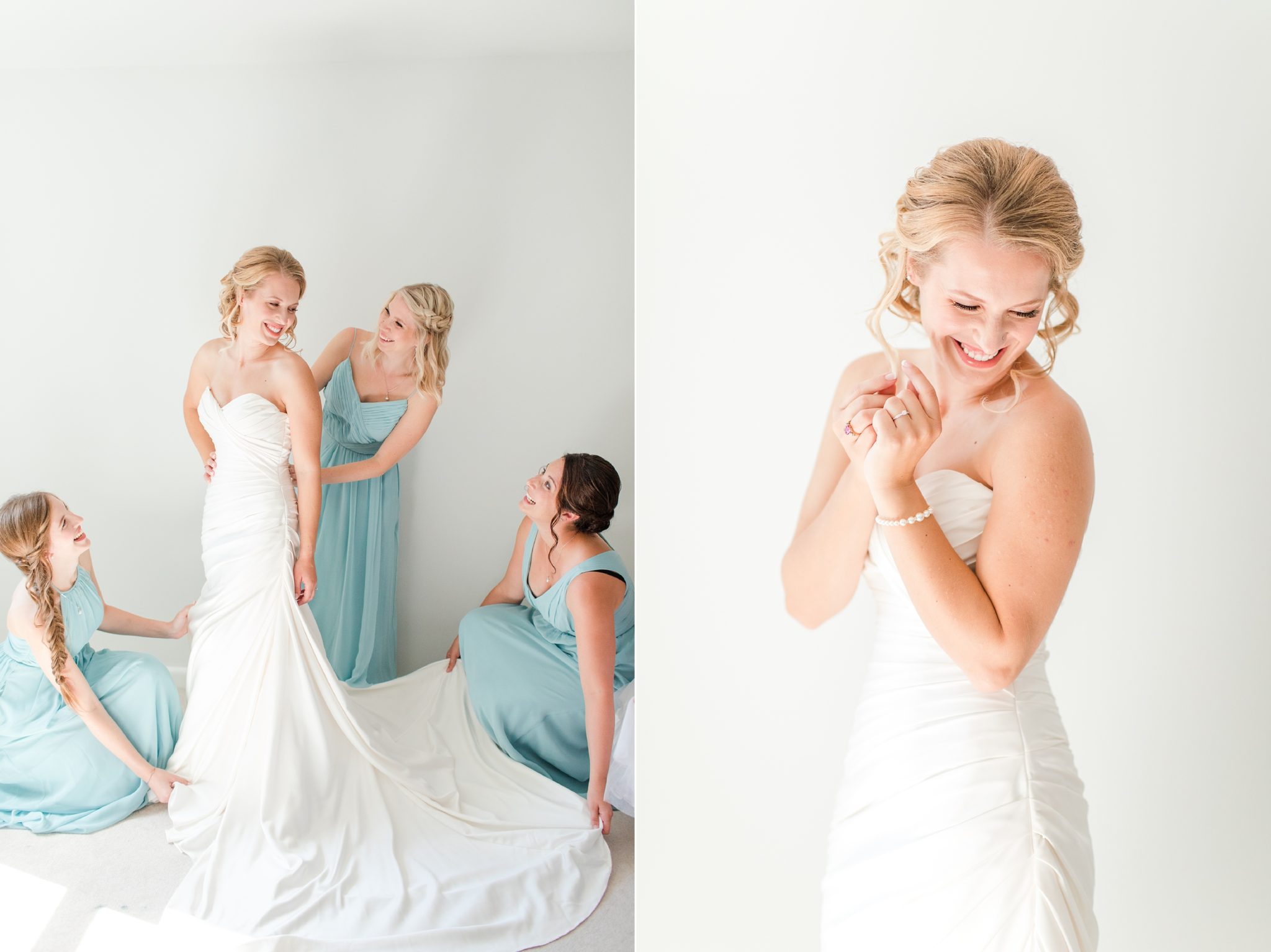 Our Mint Infused Greenery Wedding » Nicole + Maxime