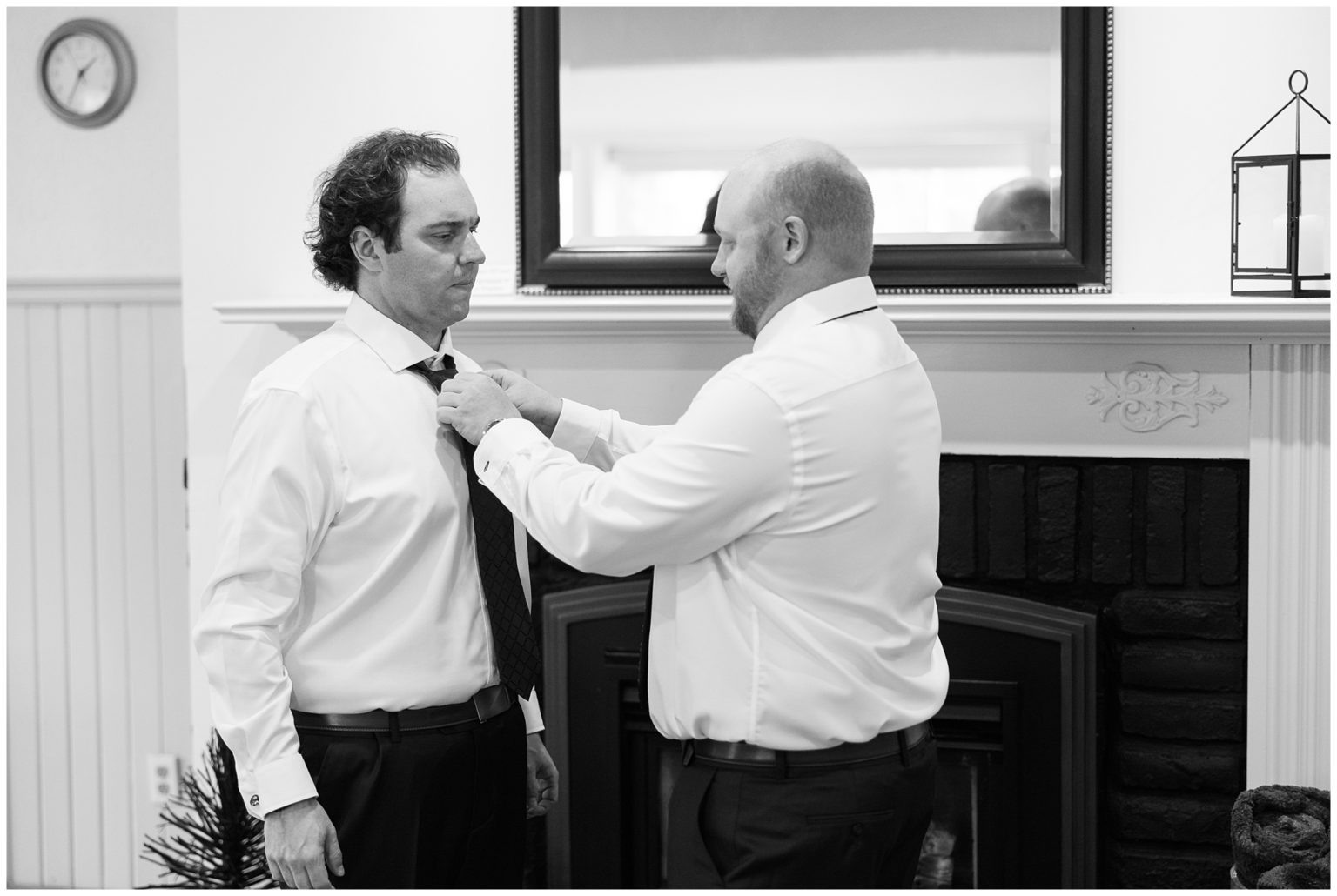 Navy And Plum Strathmere Wedding » Intimate Wedding At Strathmere Lodge