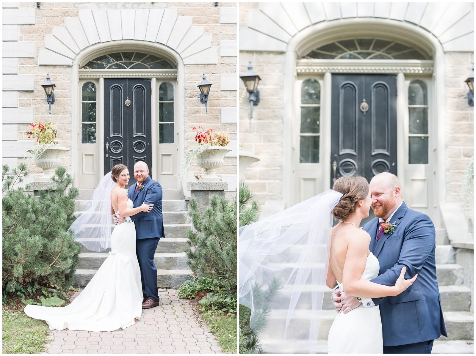 Navy And Plum Strathmere Wedding » Intimate Wedding At Strathmere Lodge
