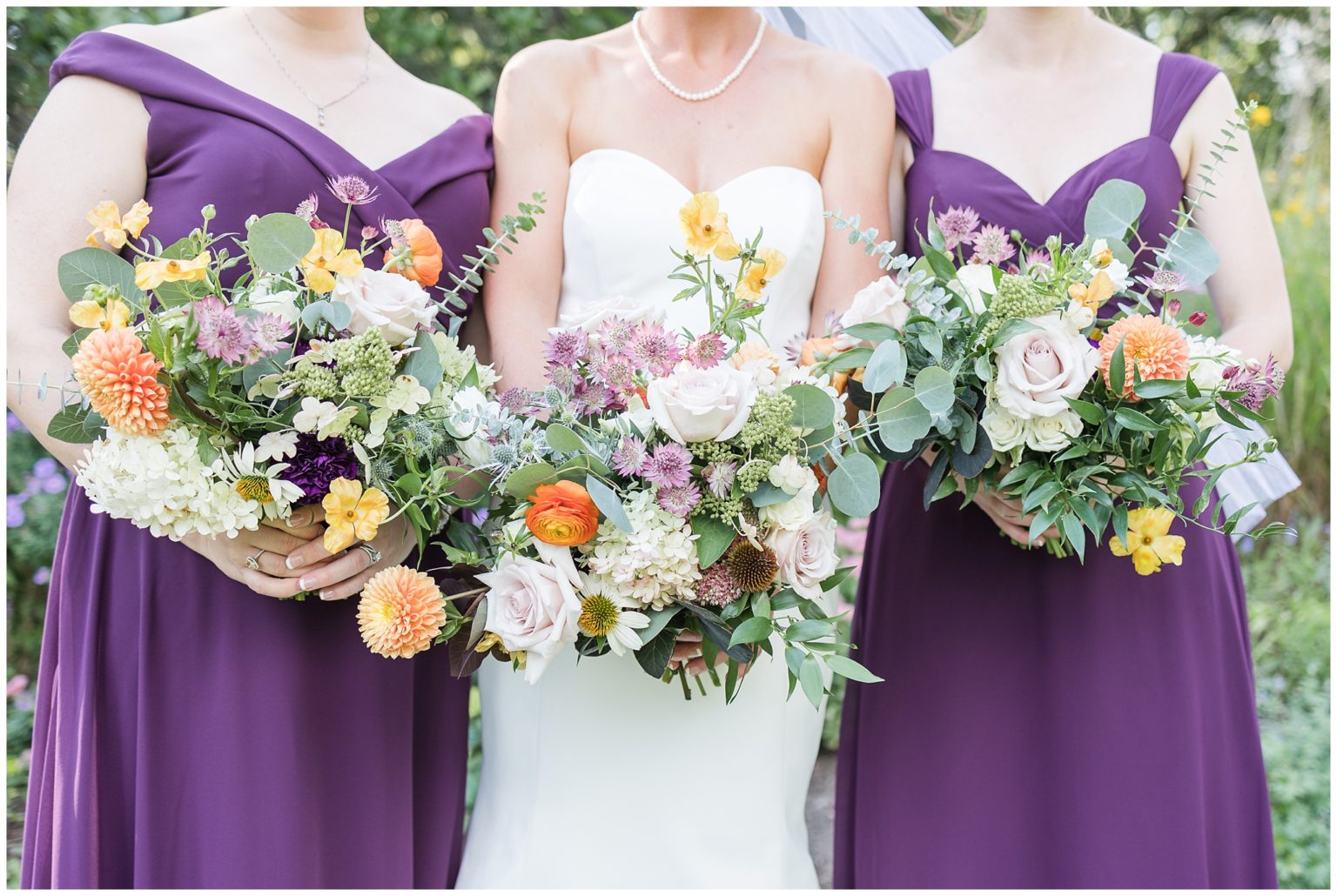 Navy And Plum Strathmere Wedding » Intimate Wedding At Strathmere Lodge