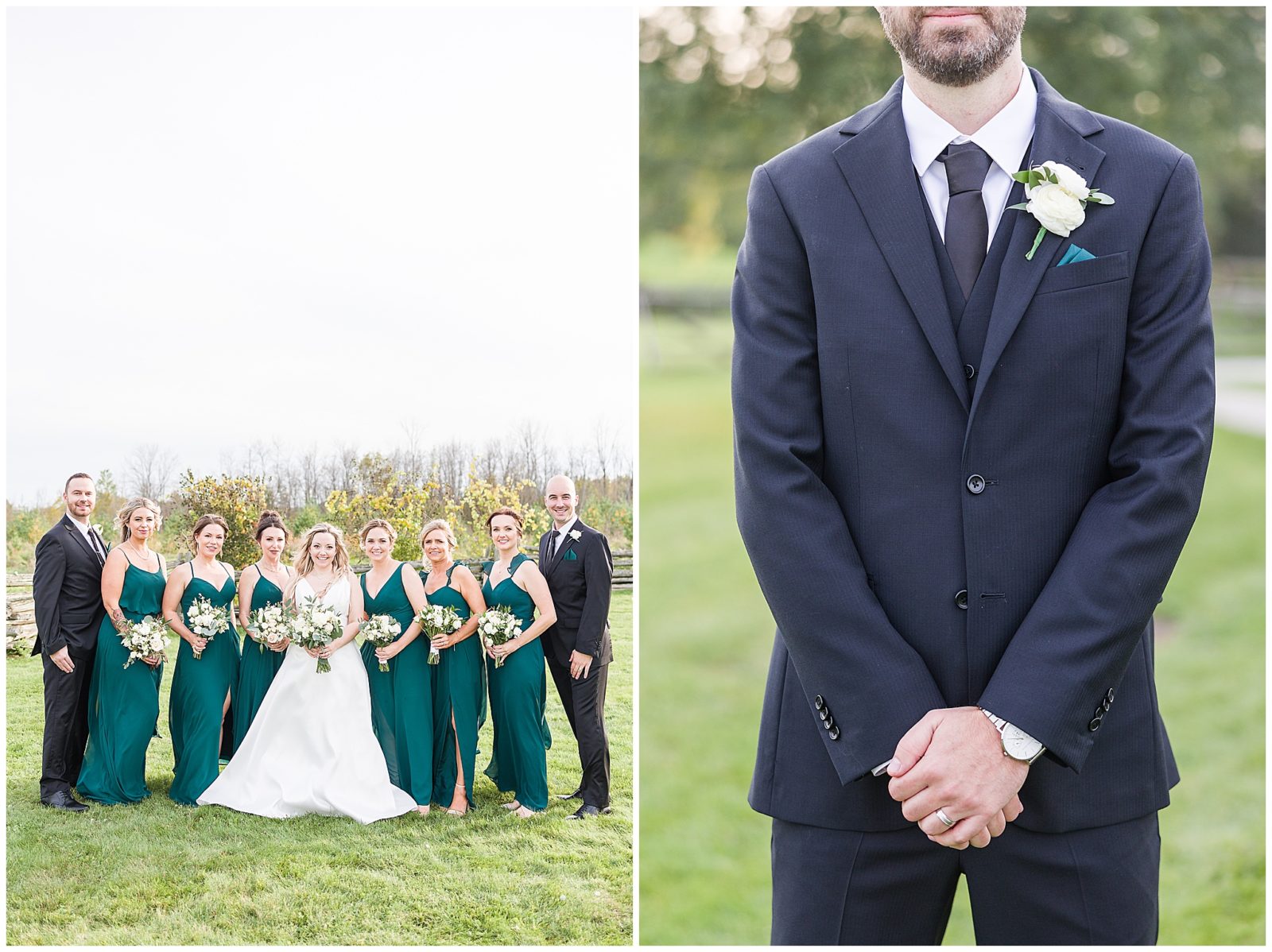Rich Forest Green Stonefields Estate Wedding » Rich Forest Green ...